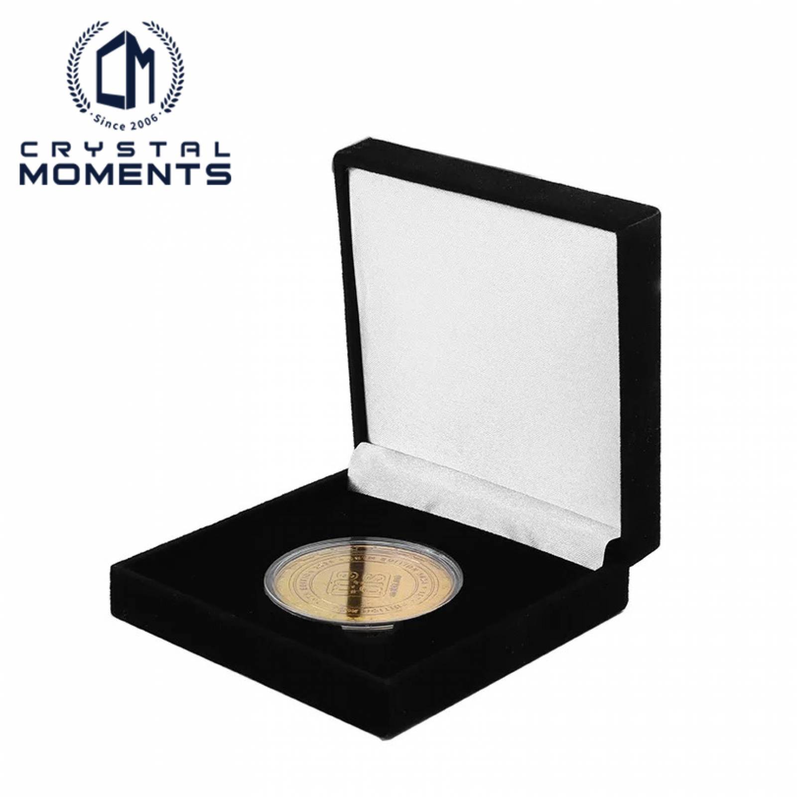 Velvet Coin Box | Crystal Moments Singapore